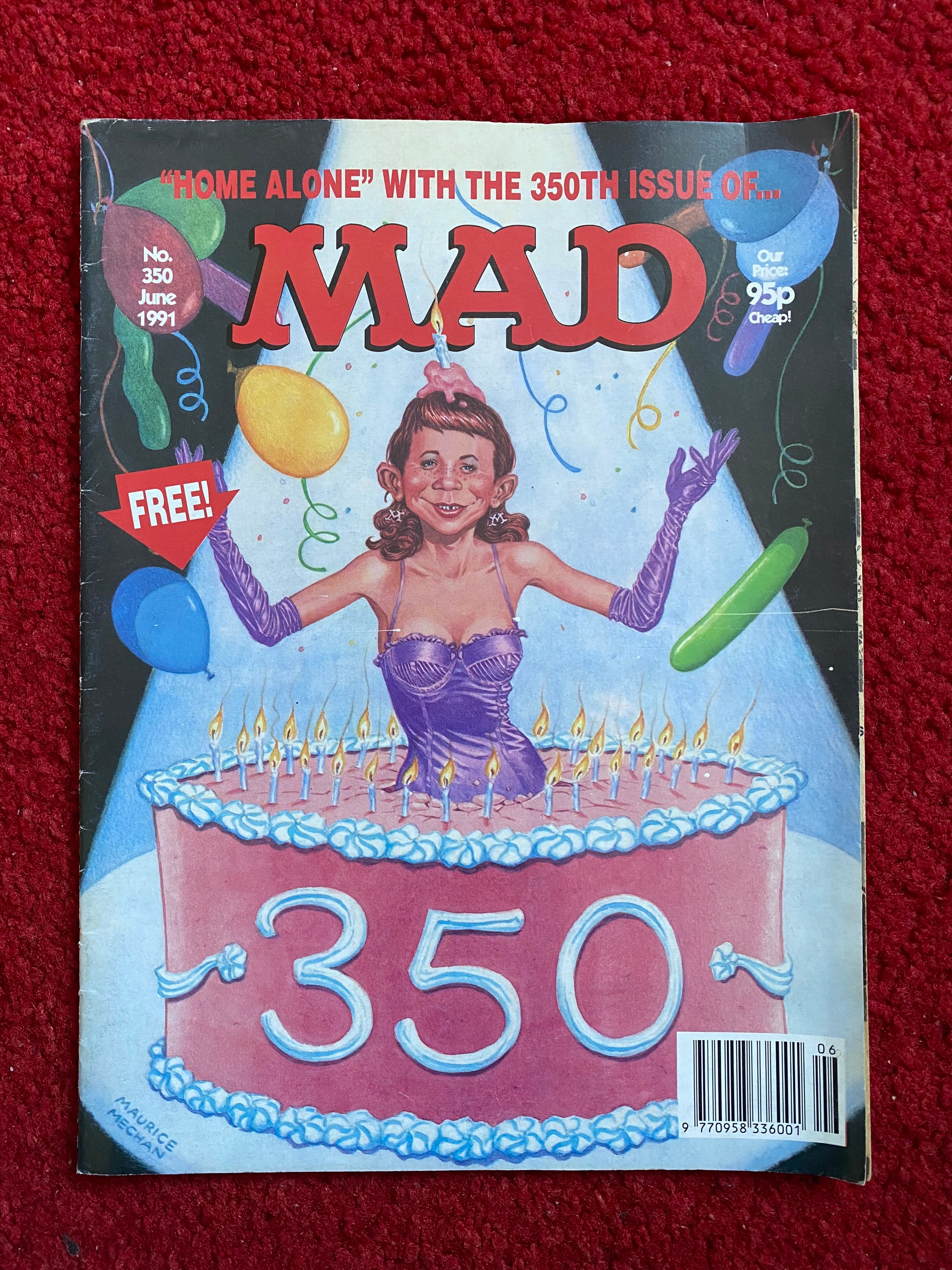 Mad Magazine (UK Edition) Comic Book - June 1991 (no. 350) / Retro ...
