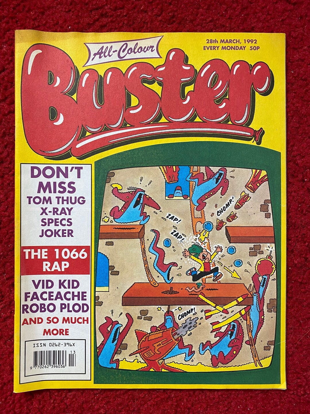 Buster Comic Book 28th March 1992 / Buster Comic Book / - Etsy