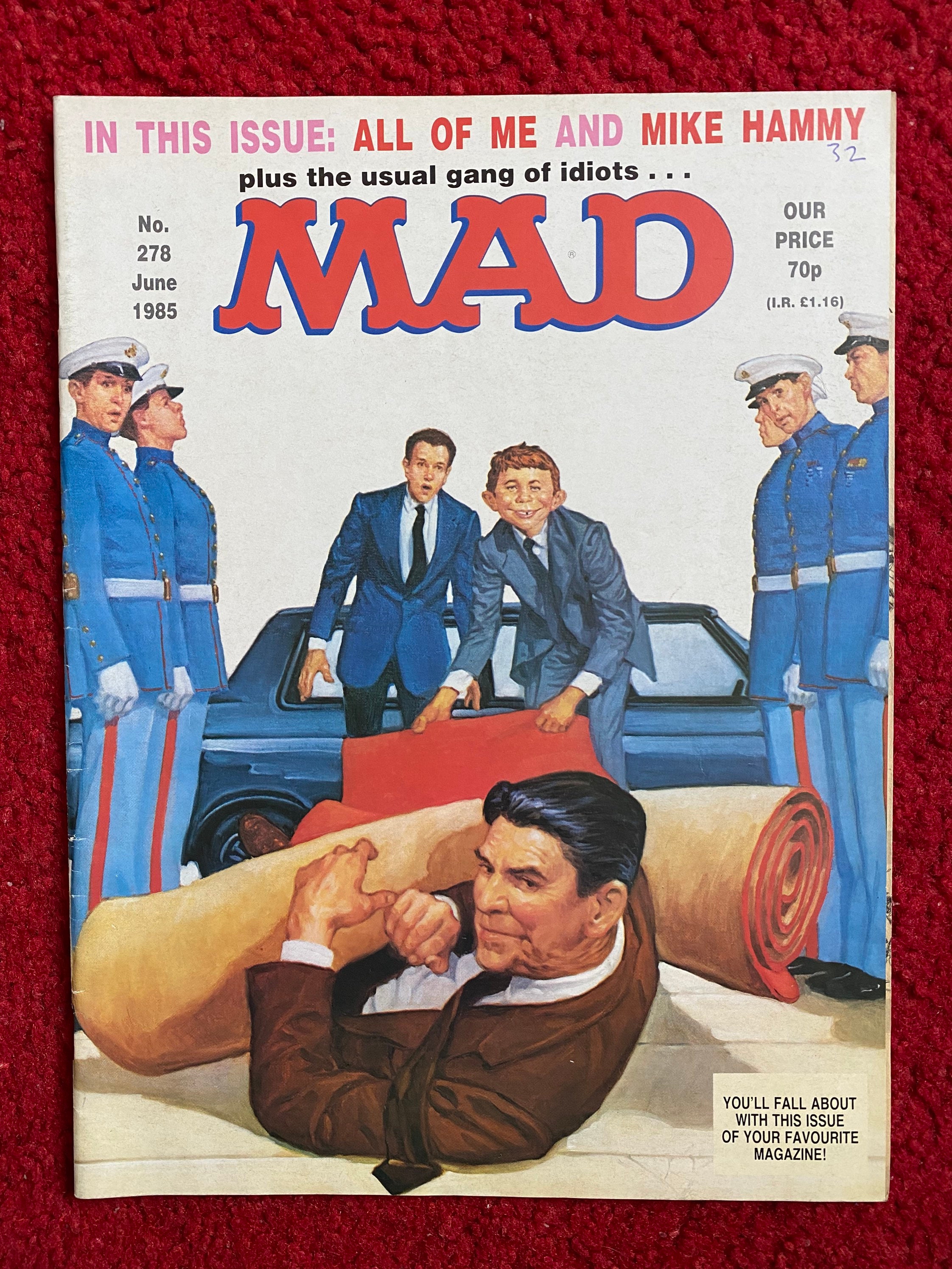 Mad Magazine (UK Edition) Comic Book - June 1985 (no. 278) / Retro ...