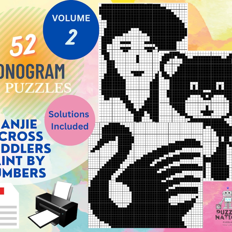 Game Paint by Numbers - Etsy