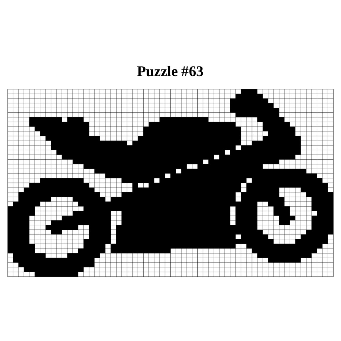 Nonogram Puzzle Printable Nonogram Puzzle Pic a Pix Game Paint by ...