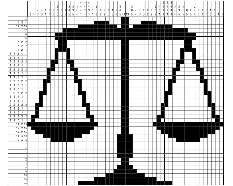 Nonogram Puzzle Printable Nonogram Puzzle Pic a Pix Game Paint by ...