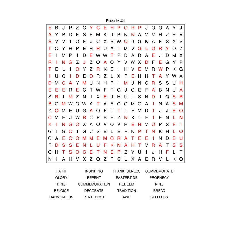 Easter Word Search Puzzle Printable Easter Coloring Pages Printable ...