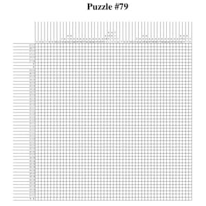 Nonogram Puzzle Printable Nonogram Puzzle Pic a Pix Game Paint by ...