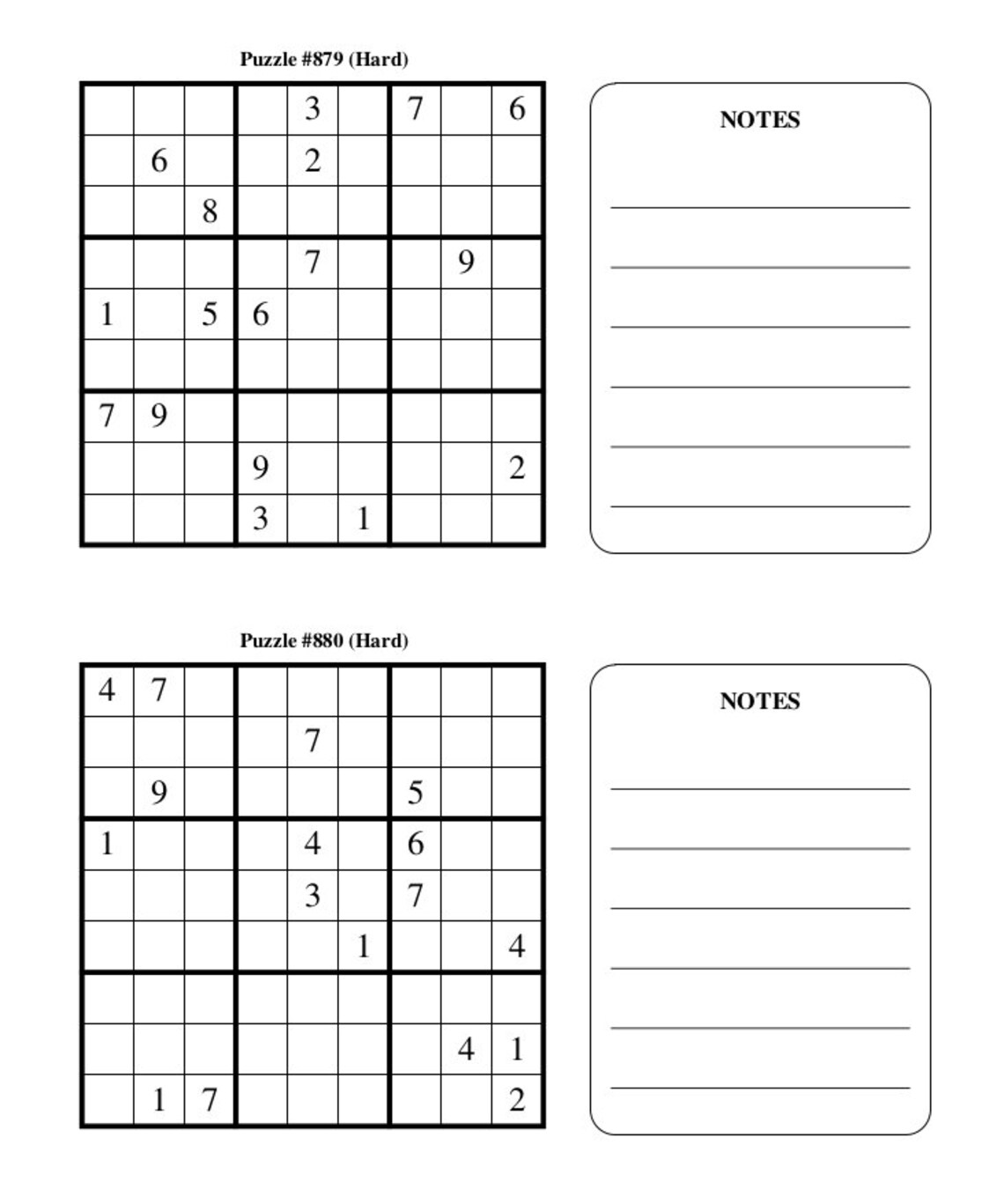 Sudoku Printable Puzzle Printable Sudoku Game Adults Activity Kids Game ...
