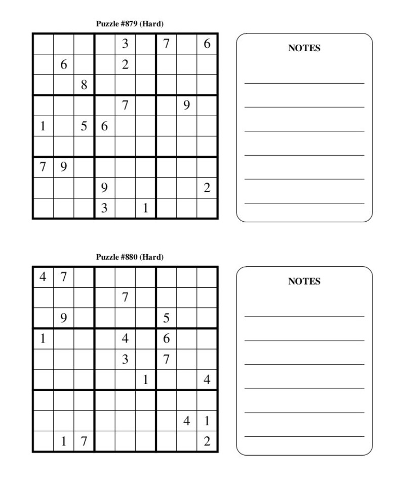 Sudoku Printable Puzzle Printable Sudoku Game Adults Activity Kids Game ...
