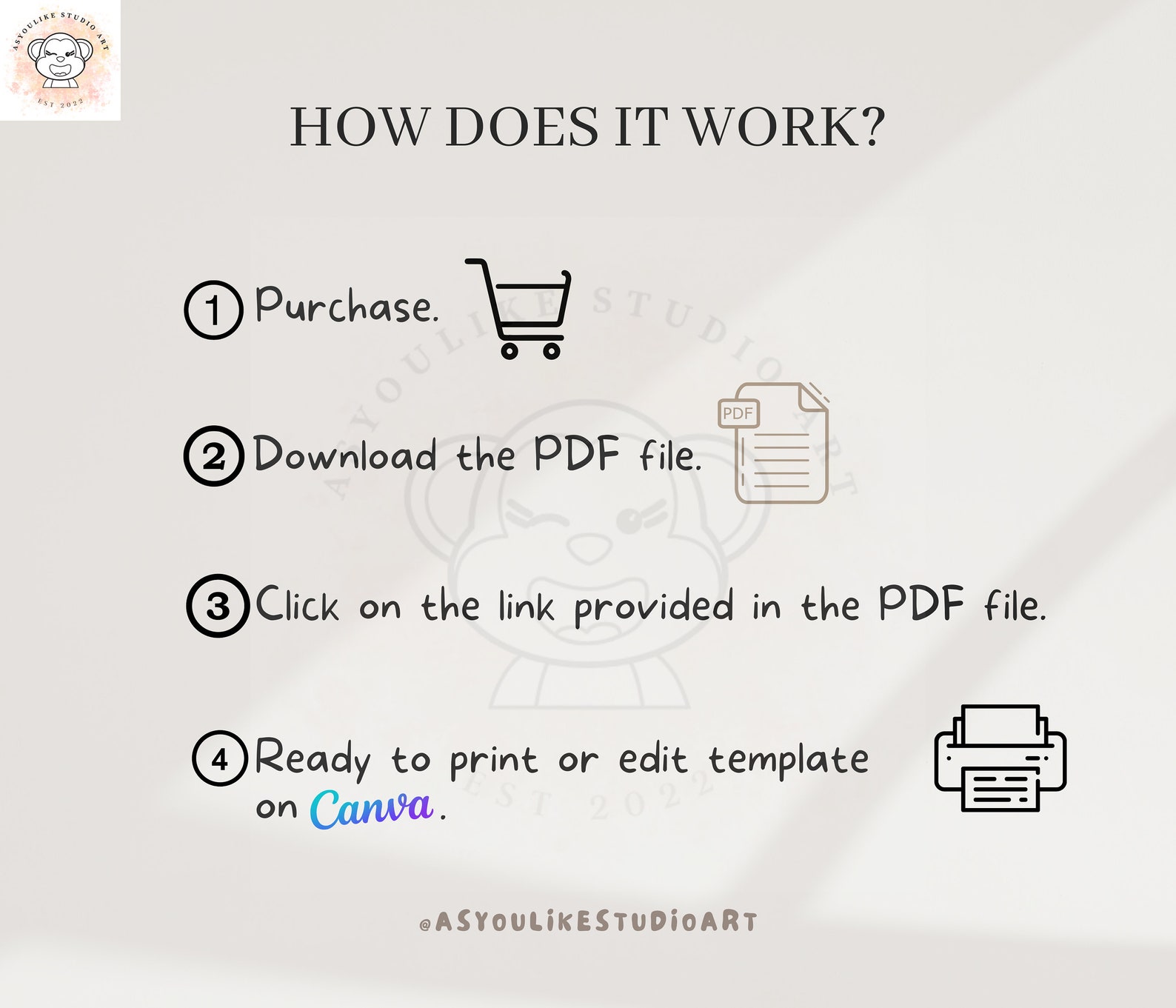 2023 Editable & Printable Calendar Potrait, Calendar Template Canva ...