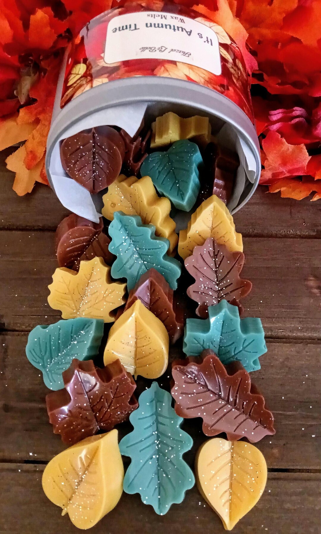 It's Autumn Time Wax Melts (7oz to 8oz) Fall Season Wax Maxmelts, Fall ...