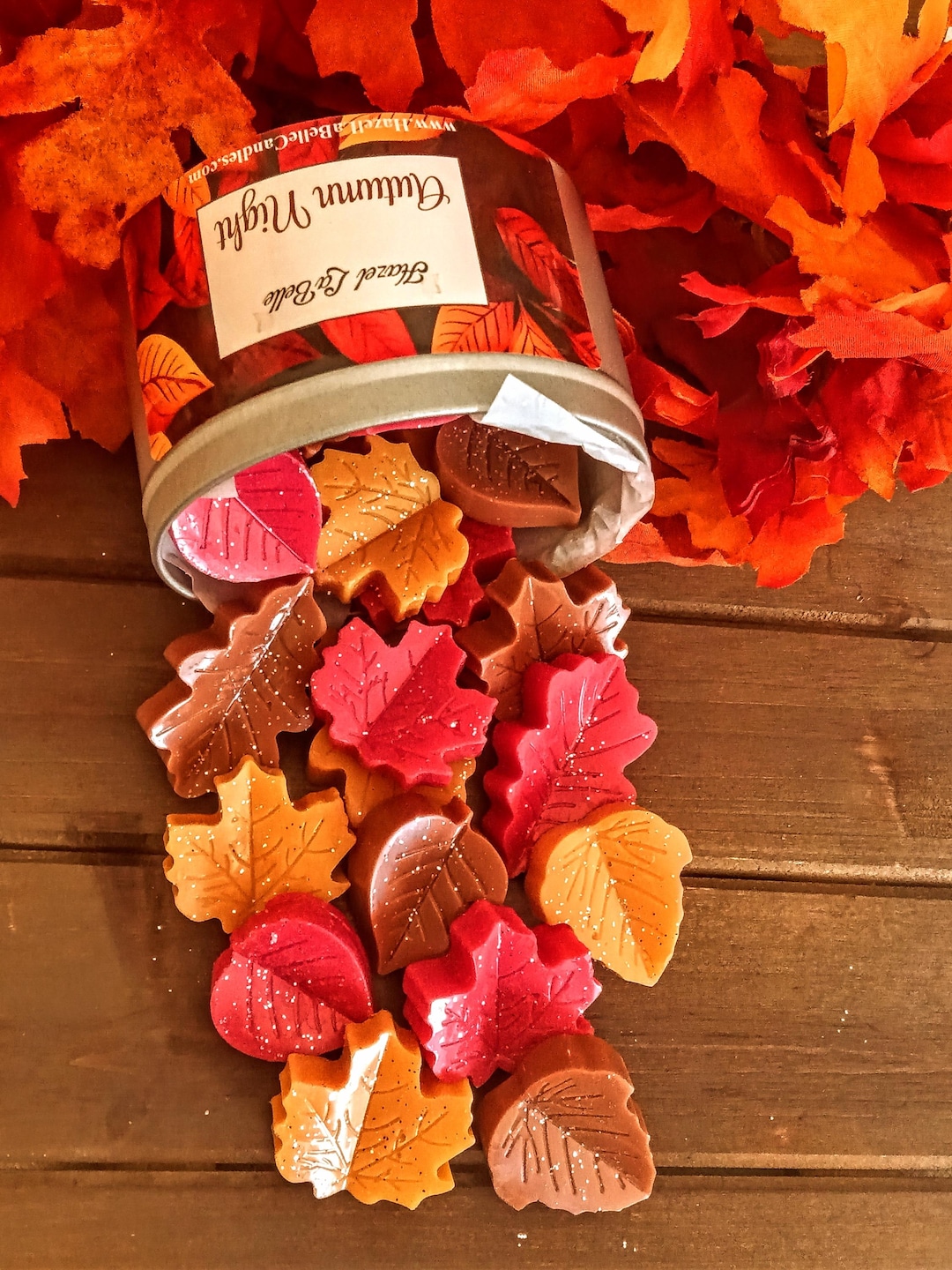 Autumn Night Wax Melts (7oz to 8oz) Fall Wax Melts Season, Handmade, 20 Waxmelts - Etsy