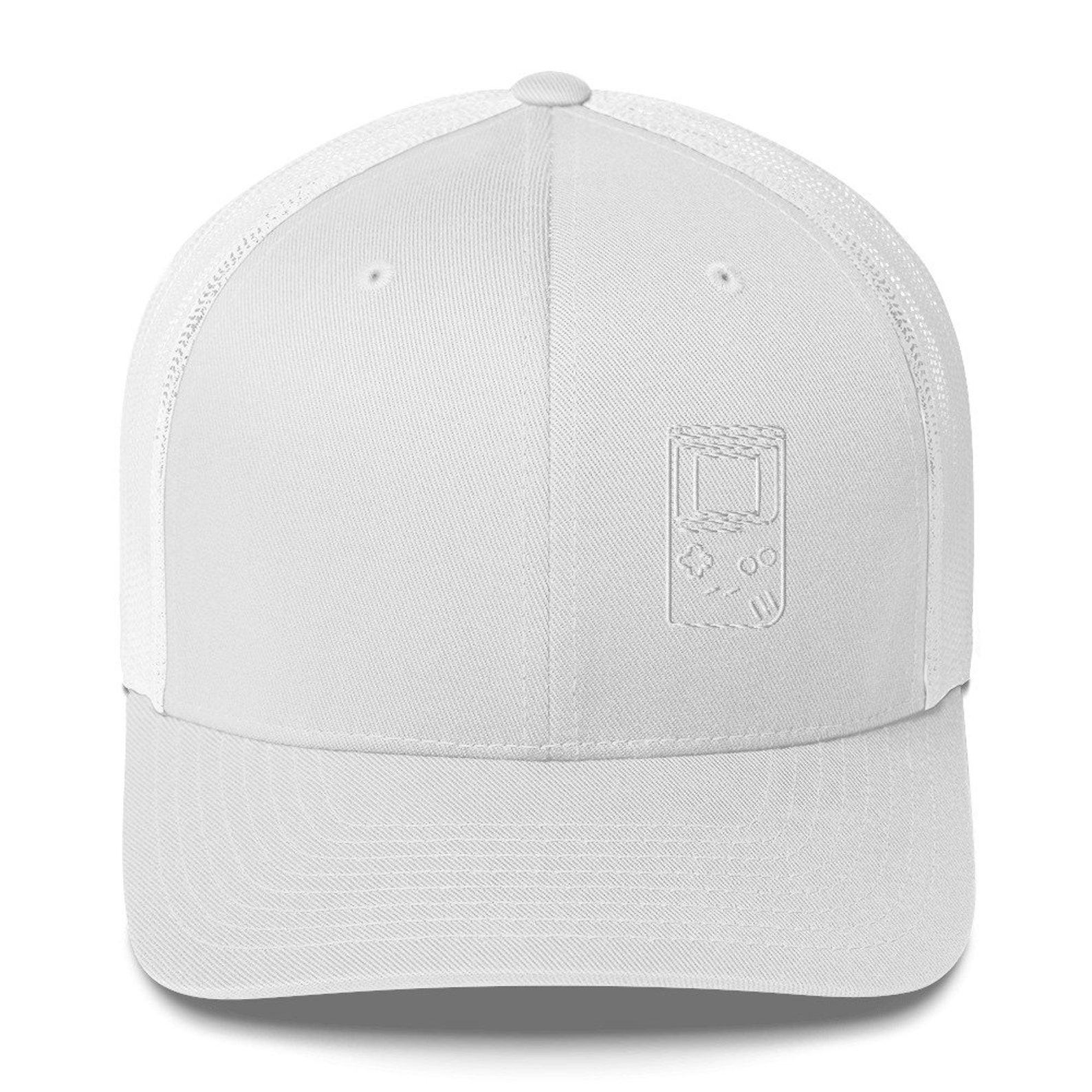 Gameboy Trucker Cap, White Stitching - Etsy