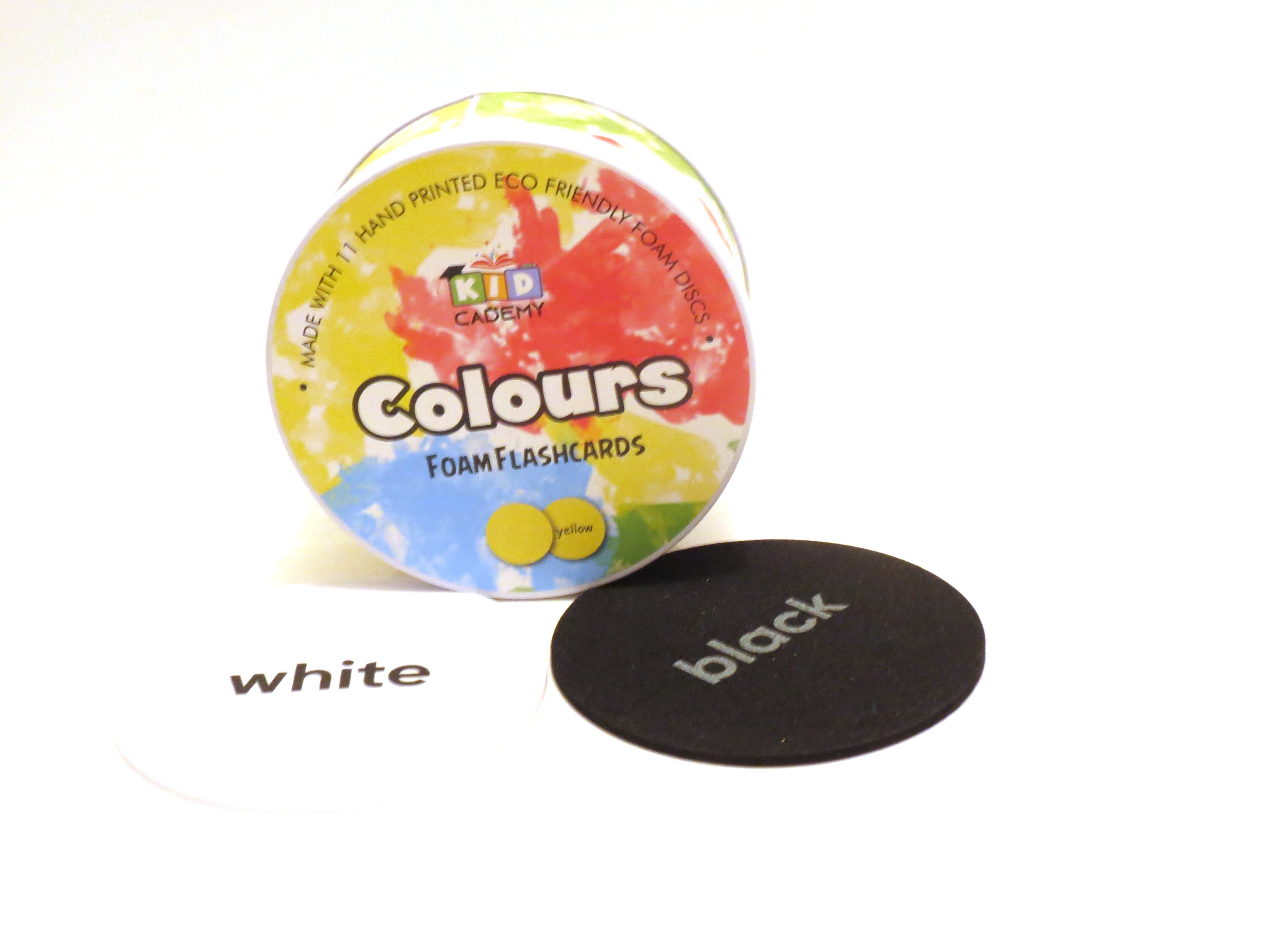 Colours Foam Flashcards Set - Etsy