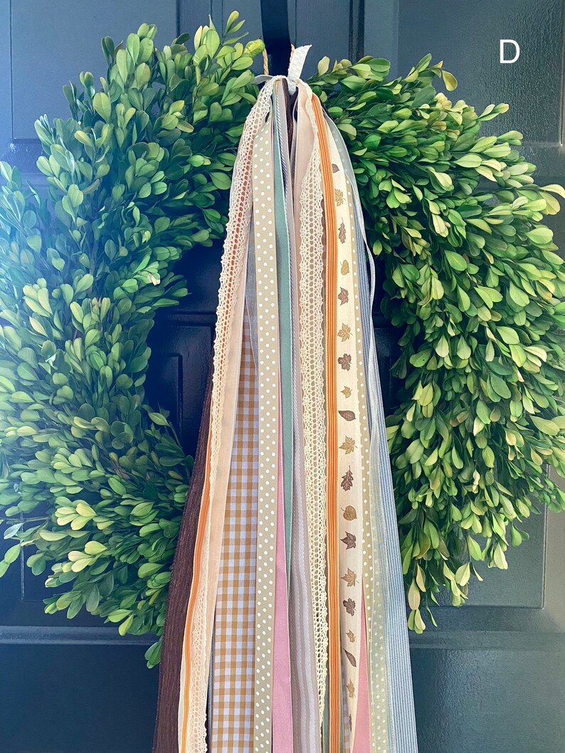 Fall Ribbon Sets — Ribbon Set —autumn Ribbons — Fall Wreath Ribbons - Etsy