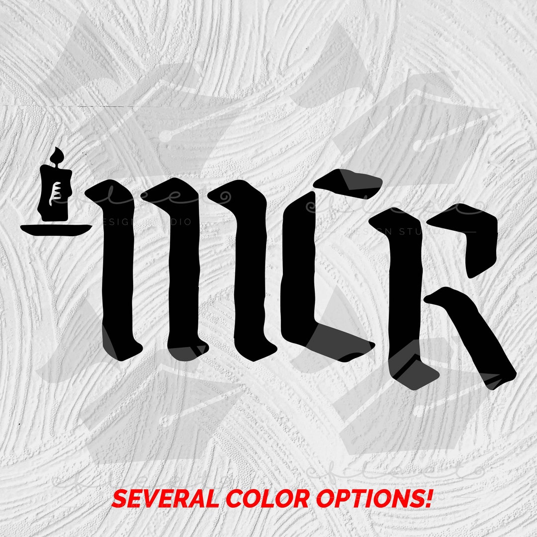 My Chemical Romance MCR Logo 2020 Vinyl Decal for Car, Laptop, Window ...