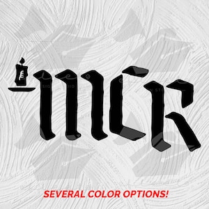 My Chemical Romance MCR Logo 2020 Vinyl Decal for Car, Laptop, Window ...