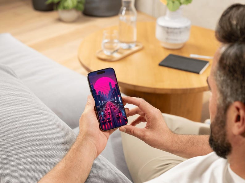 Neon Overdrive – Cyberpunk City Sunset Wallpaper Pack (desktop, Mobile ...
