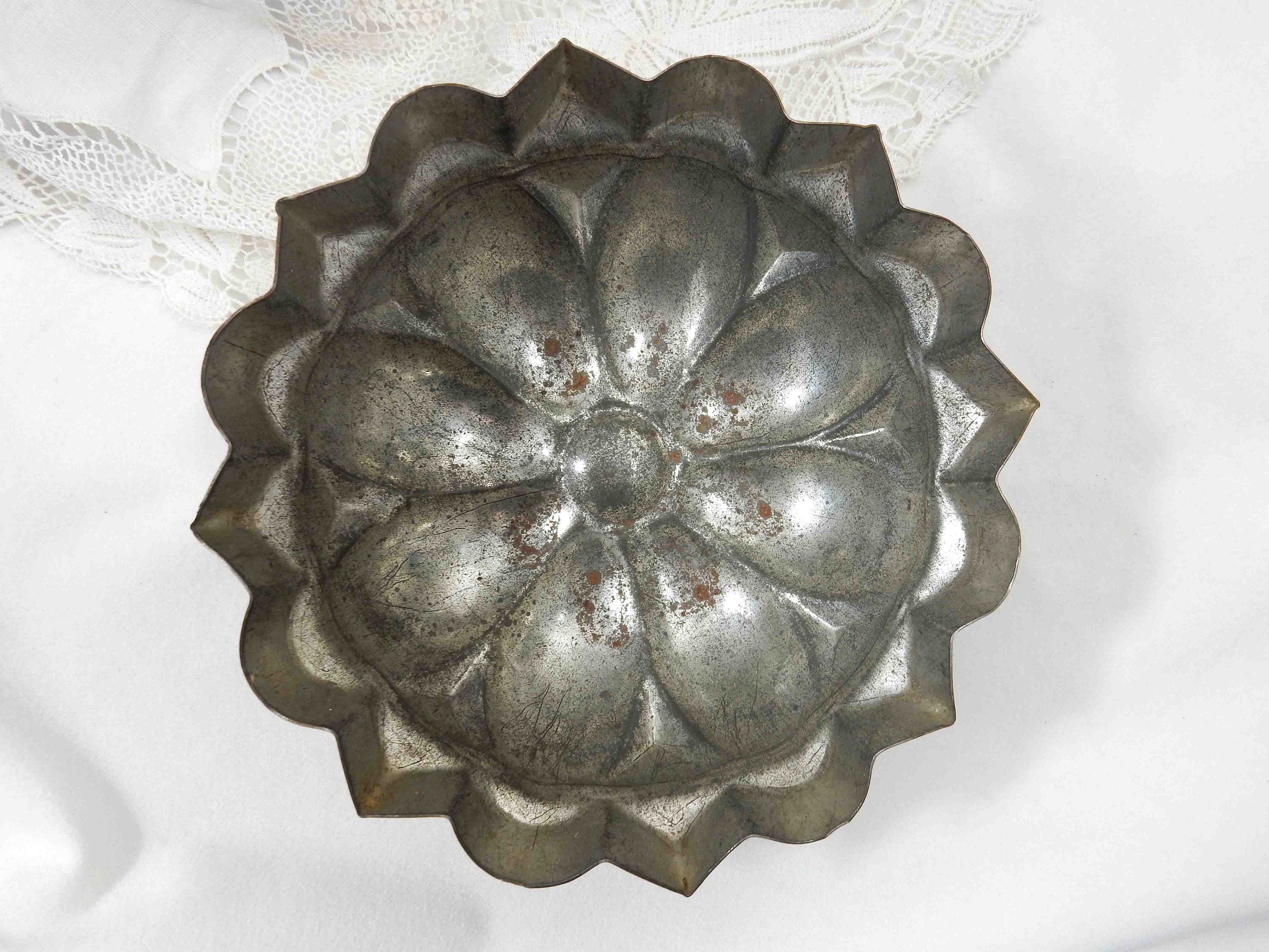 Lovely Antique Round Pudding or Marzipan Mold in the Shape of - Etsy