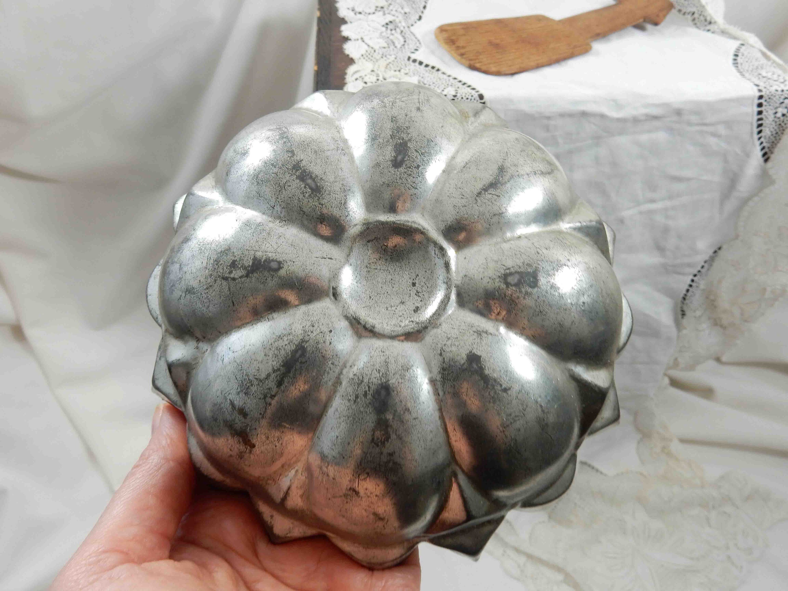 Lovely Antique Round Pudding or Marzipan Mold in the Shape of - Etsy