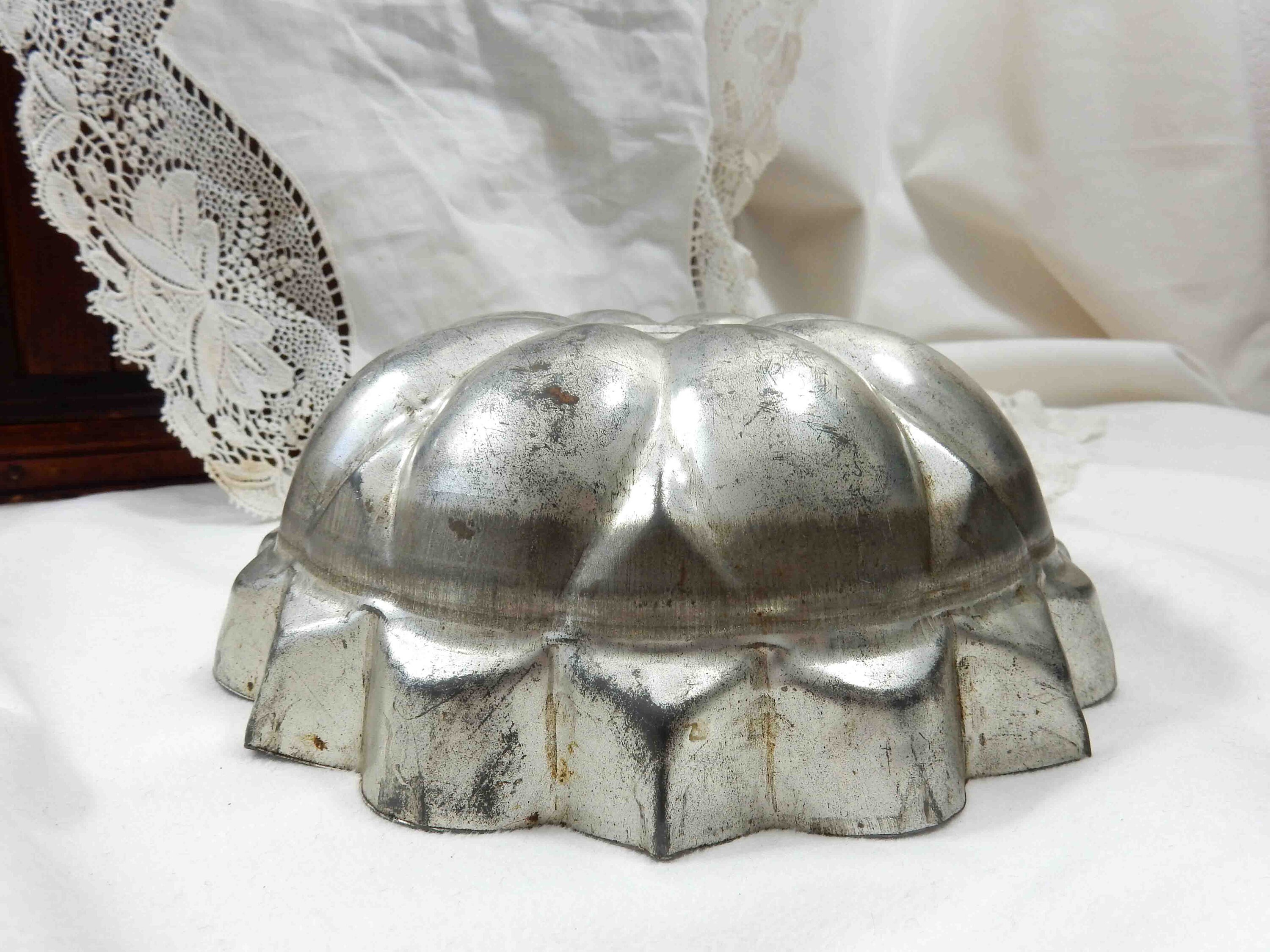 Lovely Antique Round Pudding or Marzipan Mold in the Shape of - Etsy