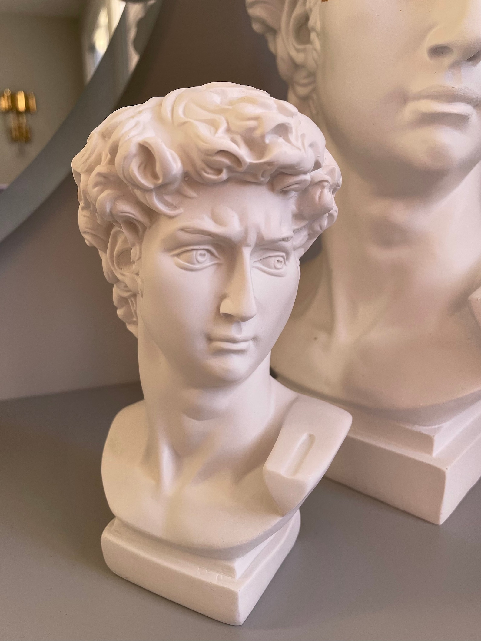 28cm 24cm White David Statue Vase - Etsy