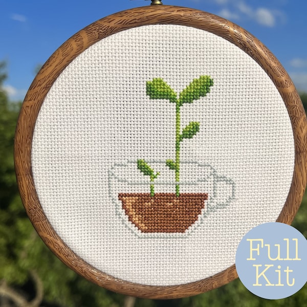 Point de croix moderne - Etsy France