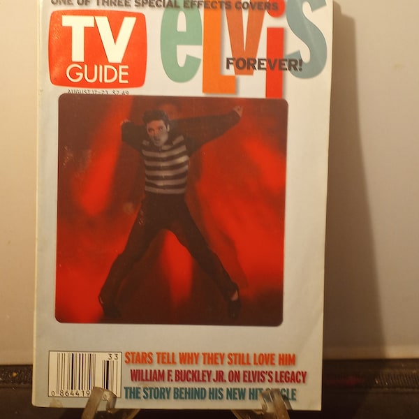 Elvis Tv Guide - Etsy
