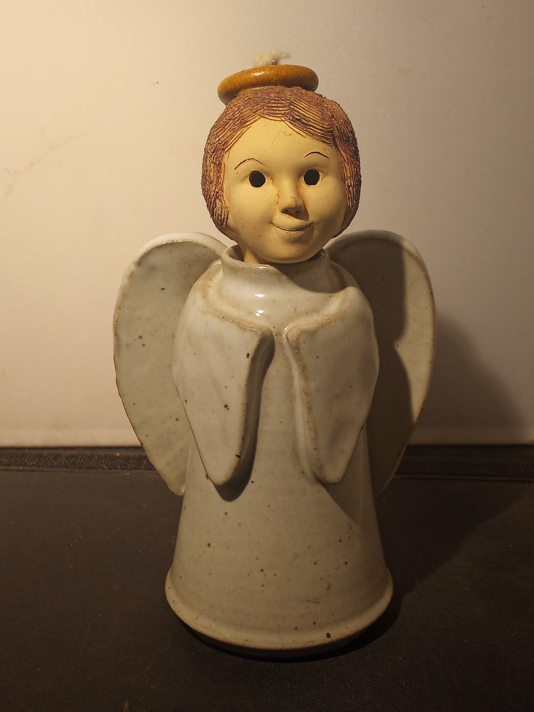 Vintage Rita Ward Angel Oil Lamp, Handcrafted Terra Pottery - Etsy