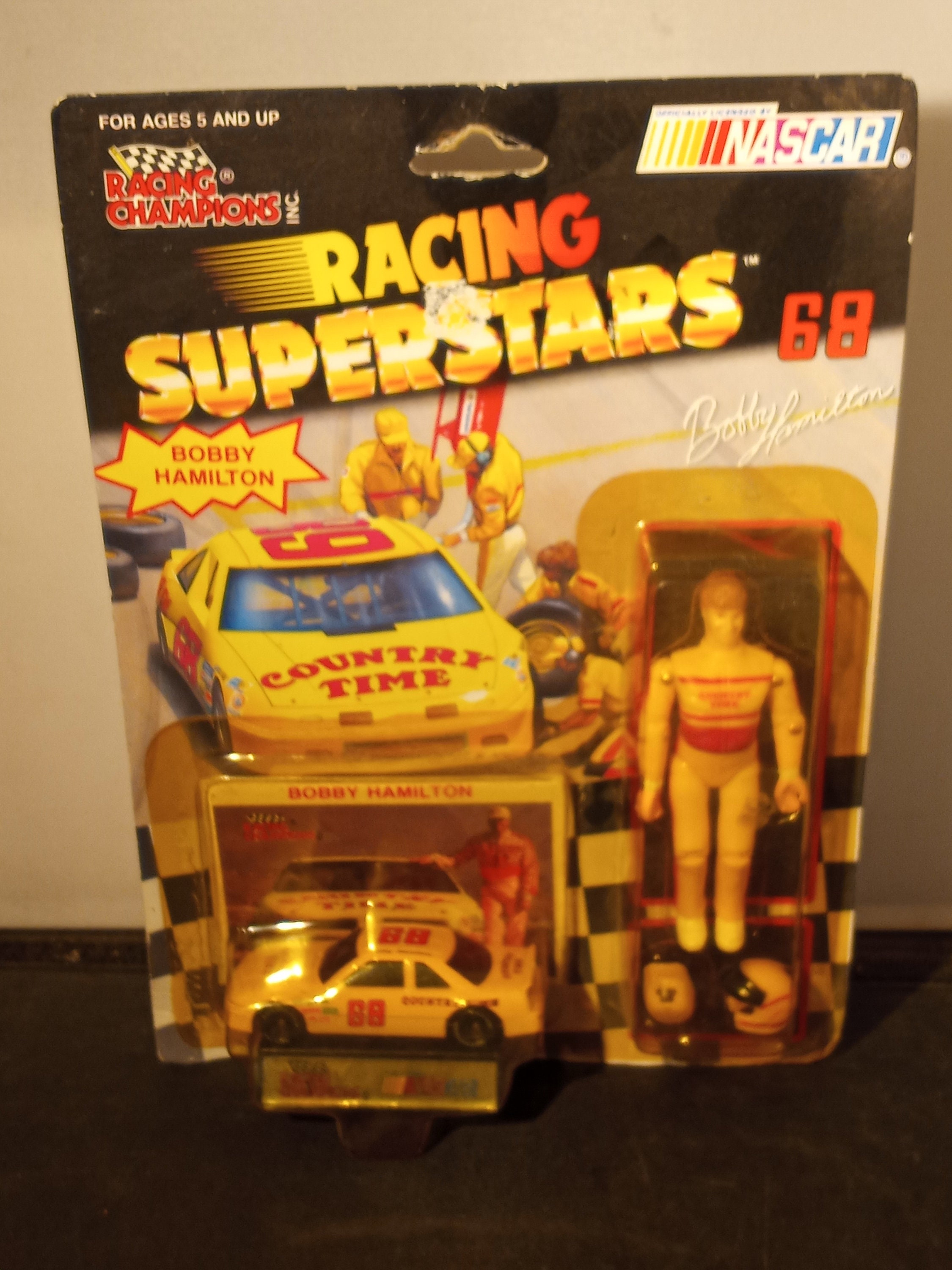 Vintage 1991 Racing Champions Racing Superstars Bobby Hamilton 68 New ...