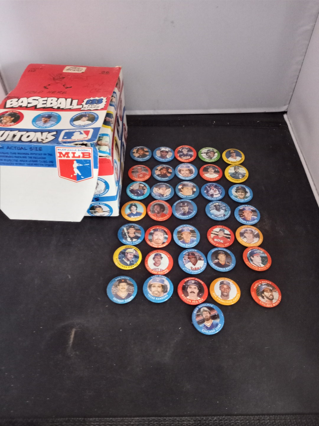 Vintage 1984 Major League Baseball Buttons Fun Foods Pin Backs - Etsy