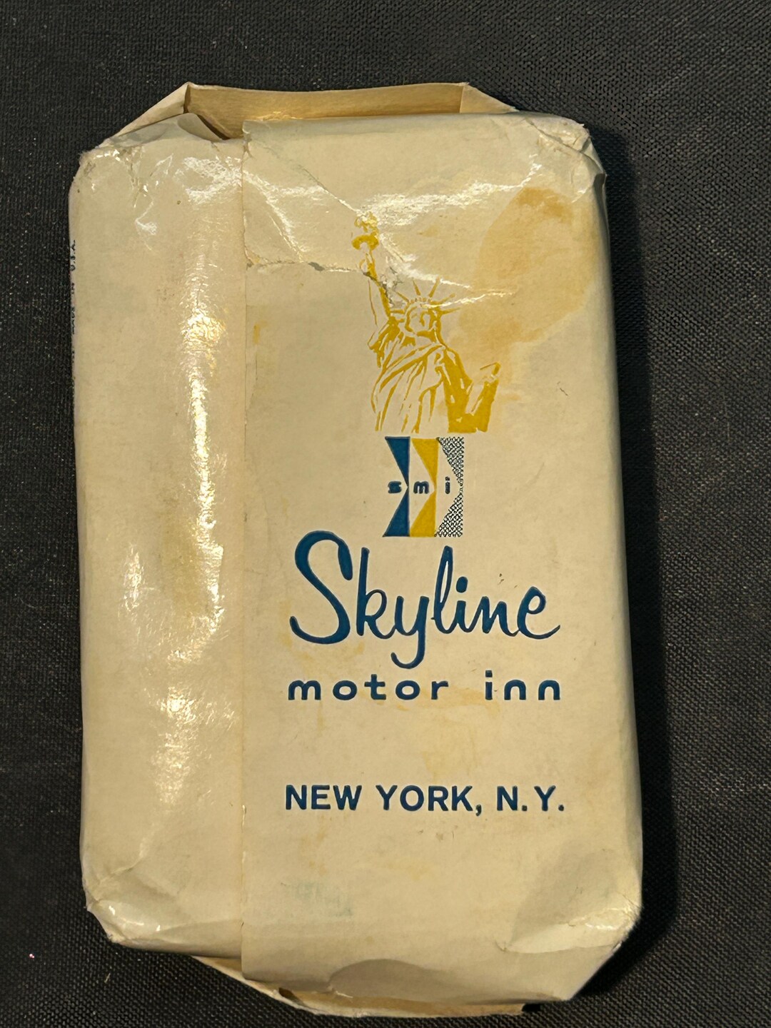 Vintage Skyline Inn Mini Bar of Soap From Washington D.C. - Etsy