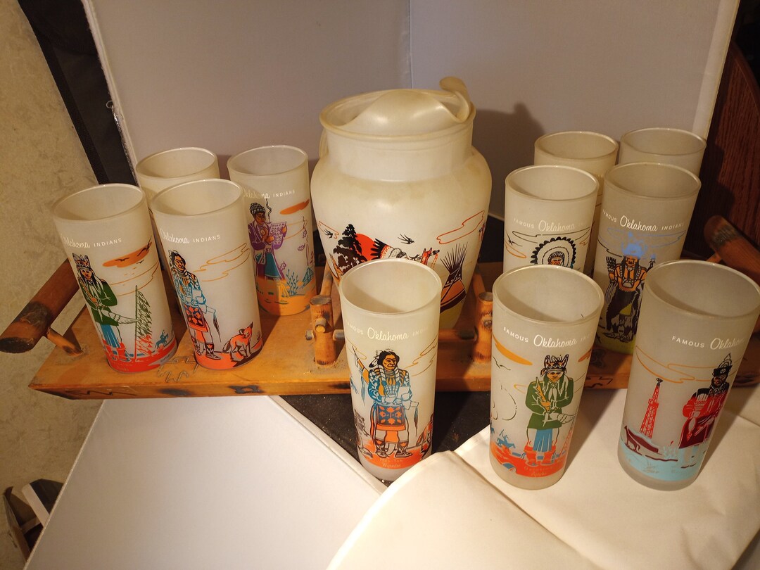 Vintage 1959 KNOX Oil ACEE Blue Eagle Famous Oklahoma Indians - Etsy