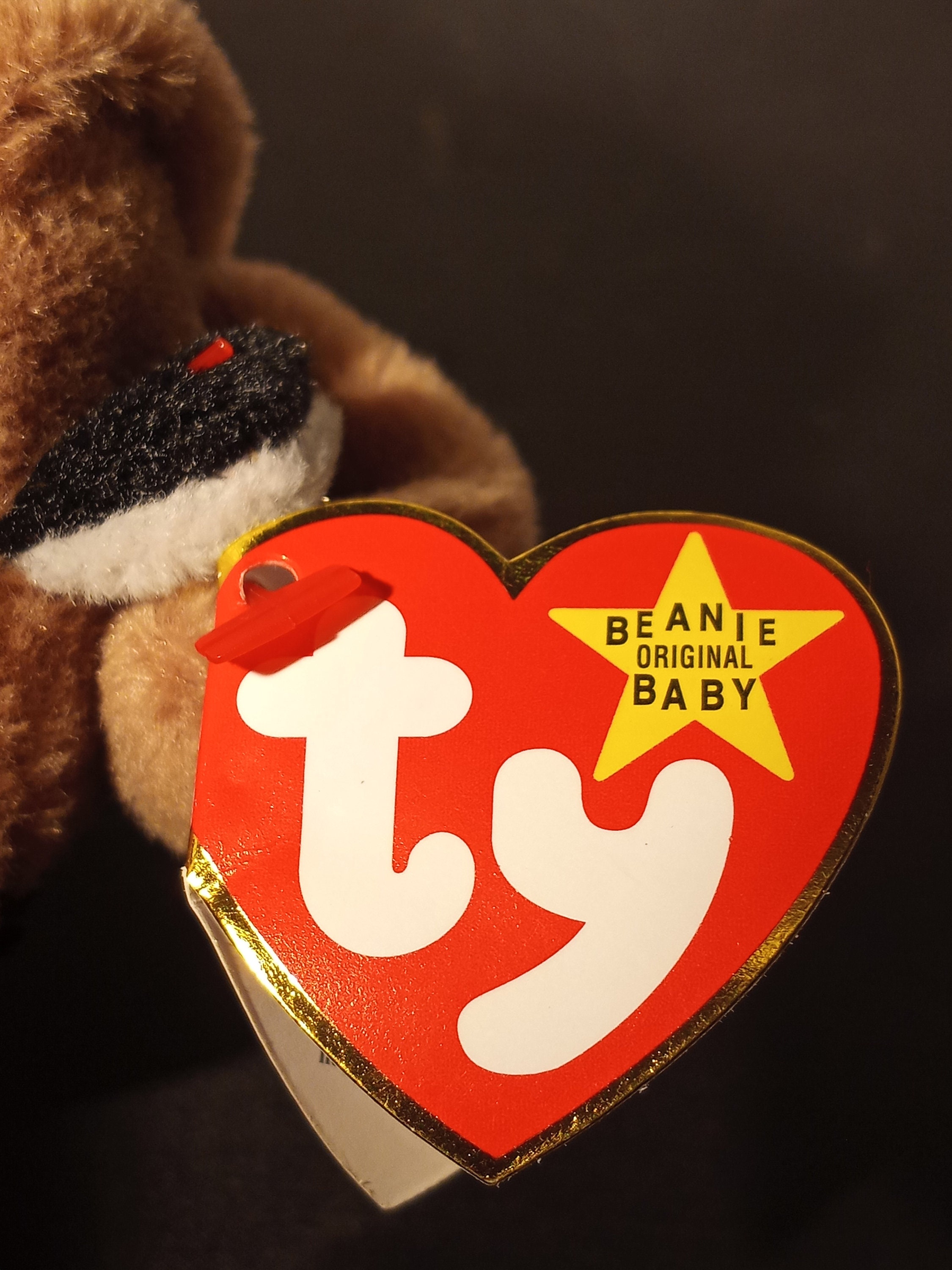 Vintage 1995 Ty Beanie Baby Ringo Rare PVC Pellets and Tag - Etsy