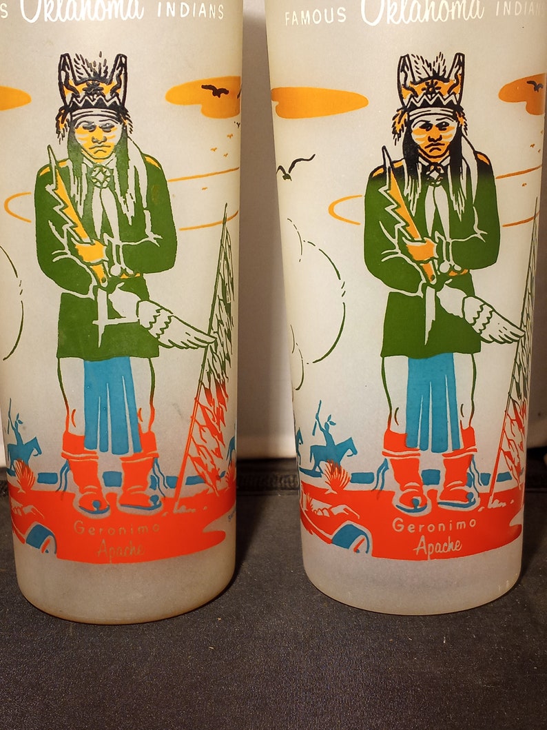 Vintage 1959 KNOX Oil ACEE Blue Eagle Famous Oklahoma Indians - Etsy