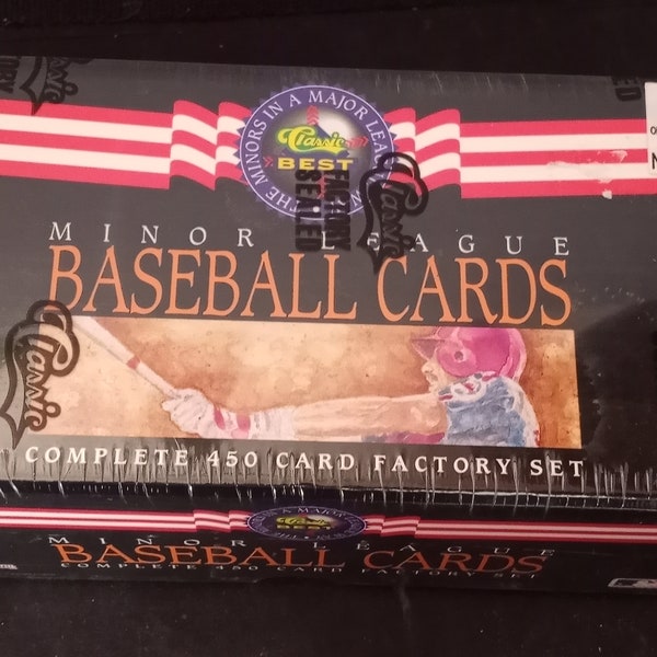 Baseball Card Factory Sets - Etsy