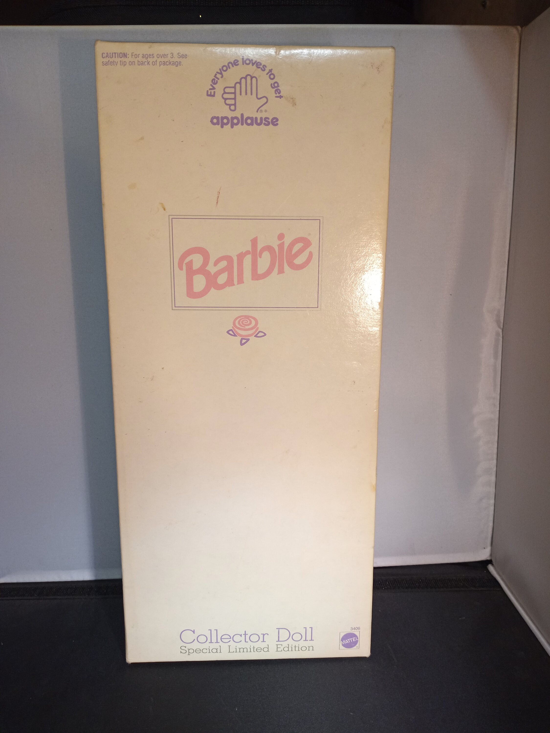 1991 Applause Barbie Collector Doll Mattel 3406 Special Limited Edition ...