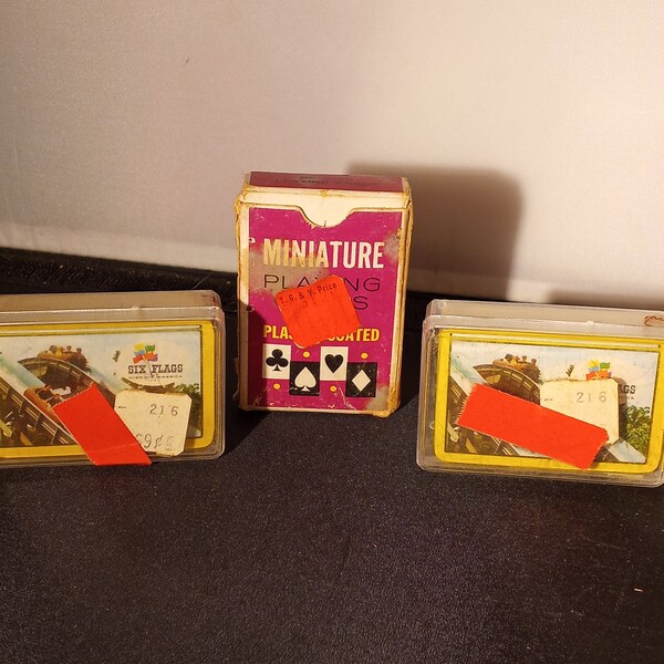 Miniature Playing Cards - Etsy