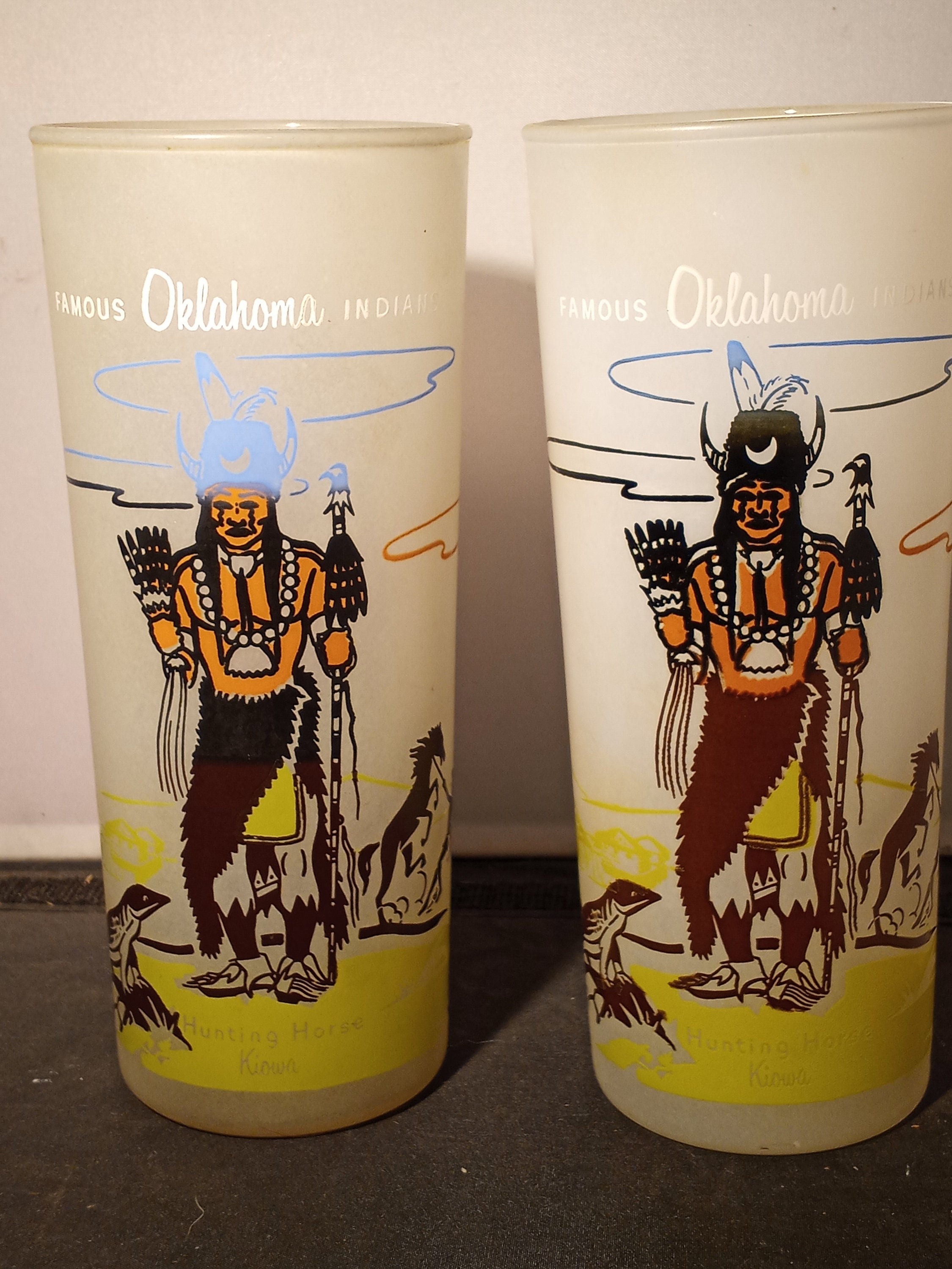 Vintage 1959 KNOX Oil ACEE Blue Eagle Famous Oklahoma Indians - Etsy