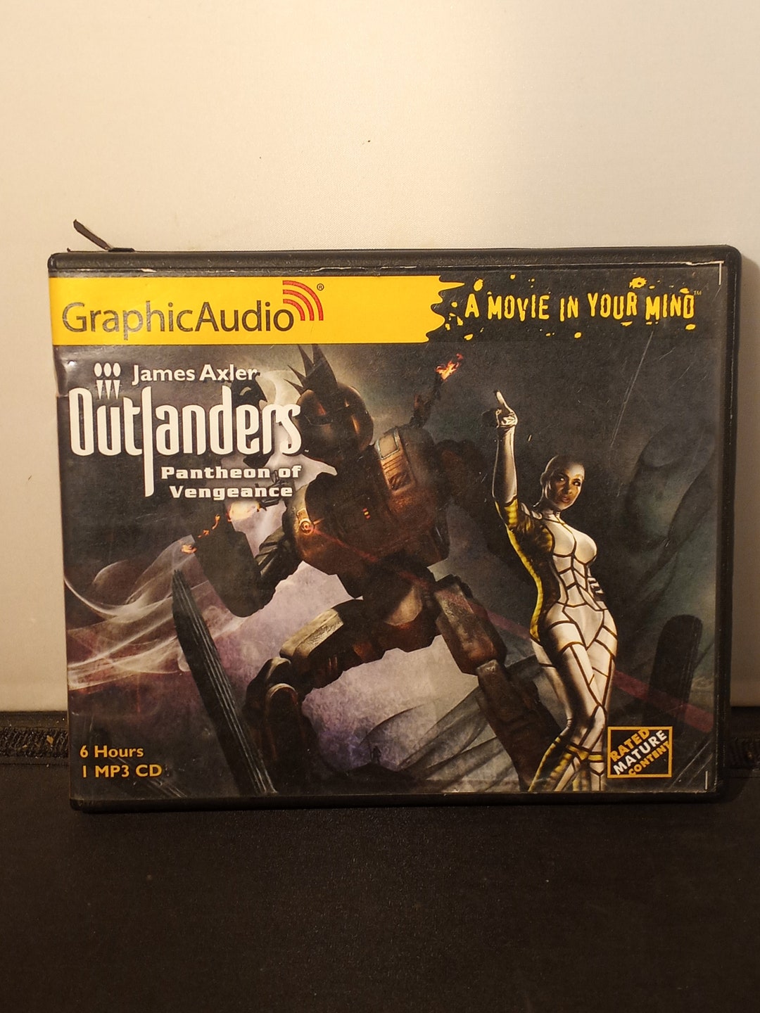 Vintage Grahic Audio MP/CD Outlanders 46 Pantheon of Vengeance James ...