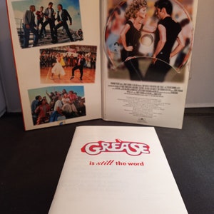 Grease 20th Anniversary Edition VHS With Script and Soundtrack - Etsy