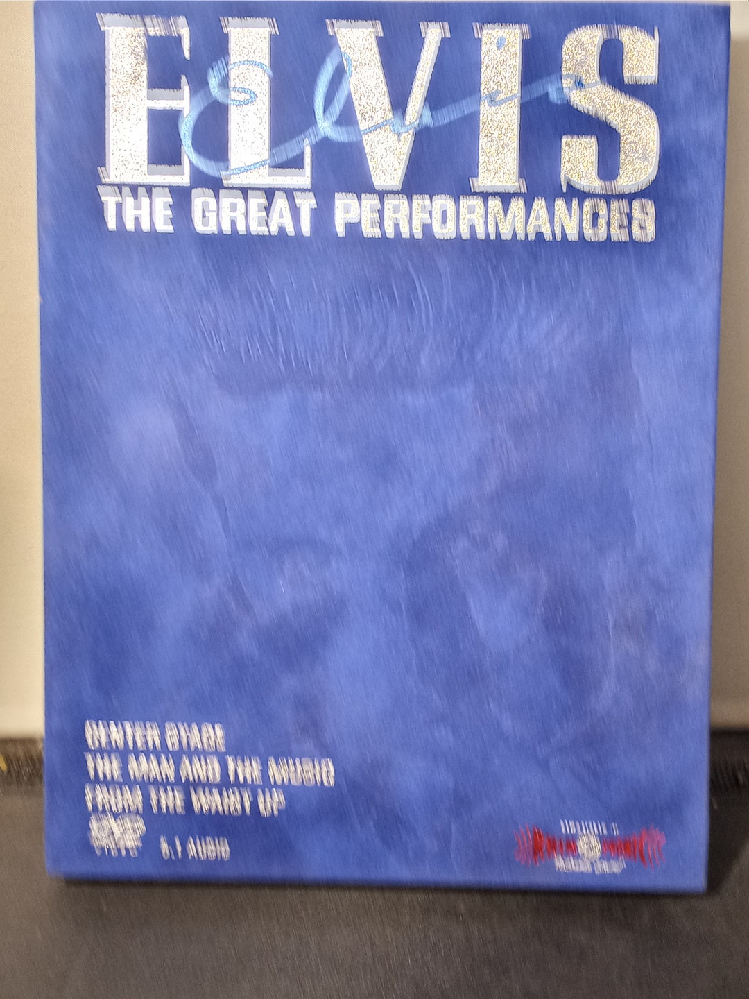 Vintage 1990 Elvis the Great Performances 3 DVD Center Stage Man & the ...