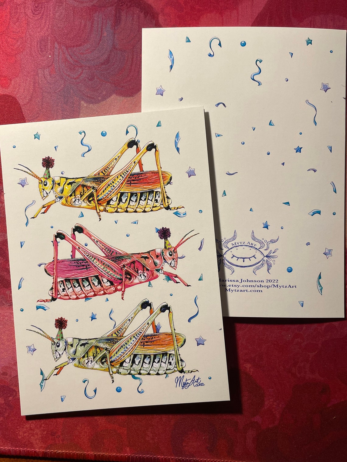 Party Hoppers Birthday Card - Etsy