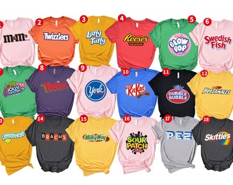 Candy Bar Shirt - Etsy