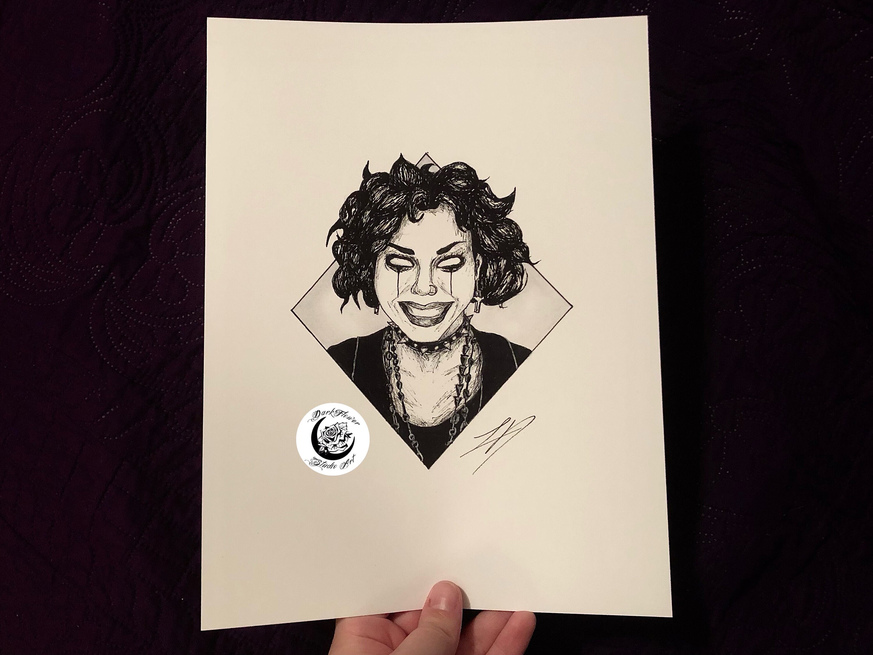 The Craft Nancy Downs Drawing | Art Print - Etsy