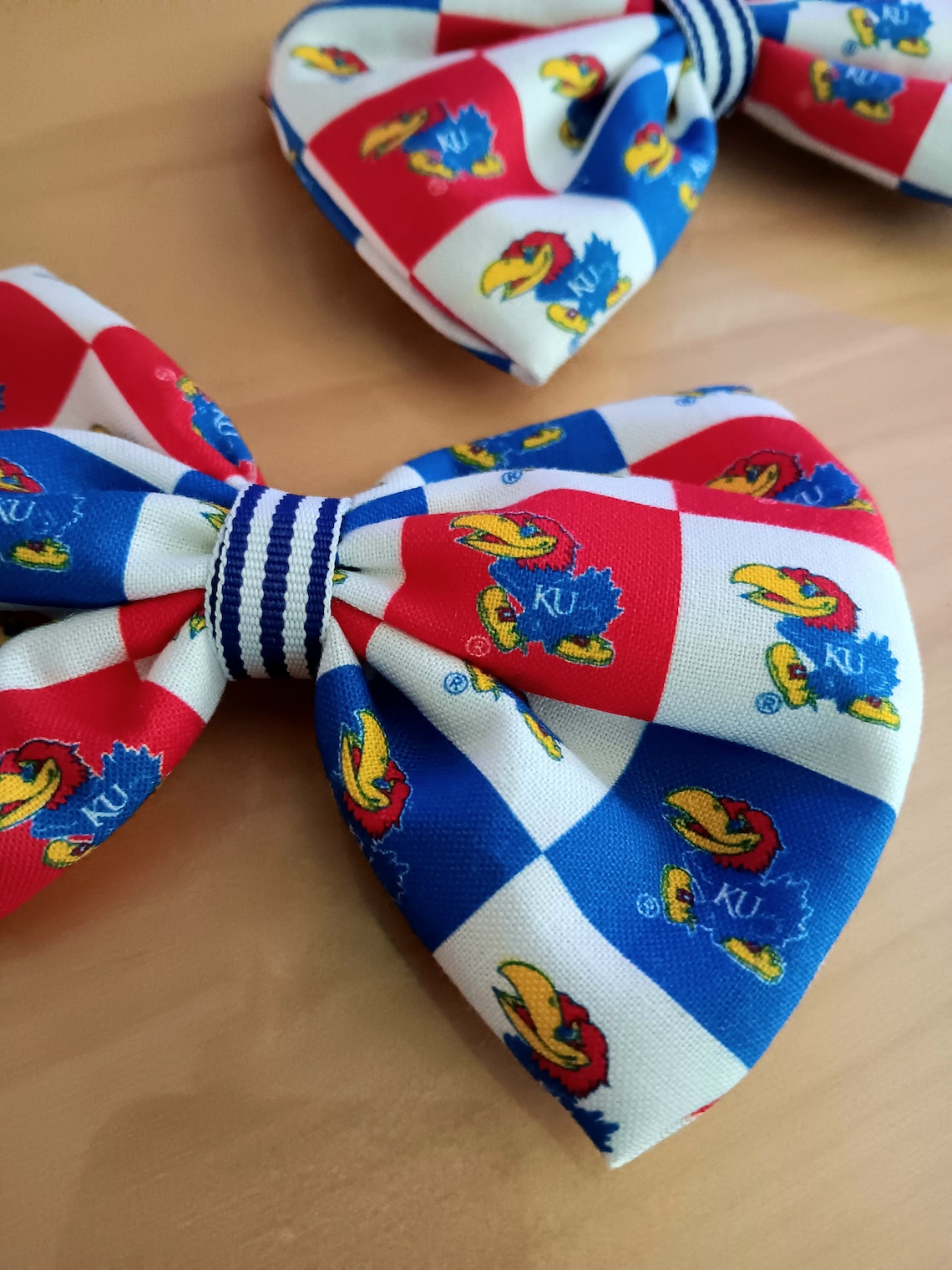 Fluffy Hair Bows (set of Two) - Etsy