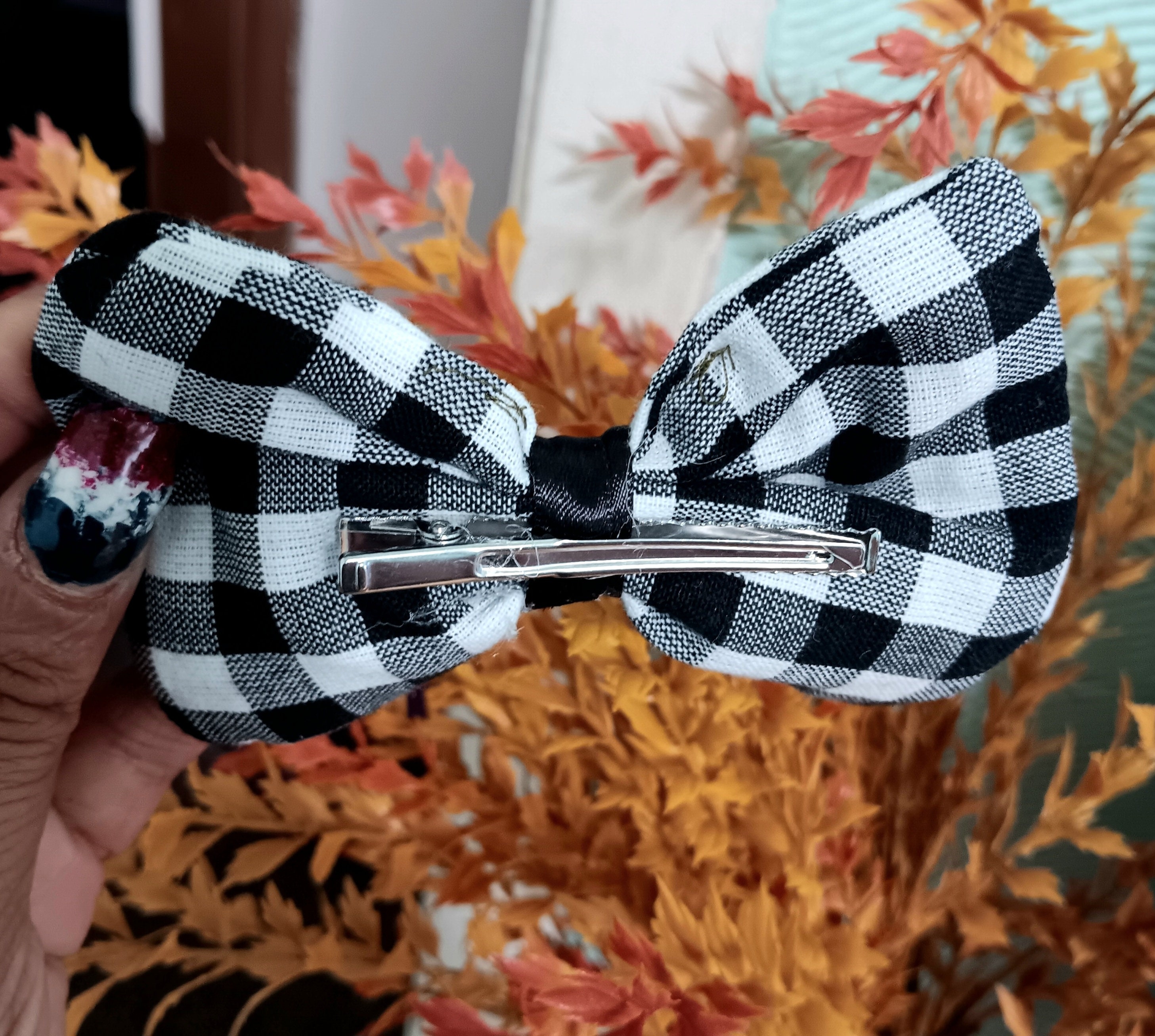 Fluffy Hair Bows (set of Two) - Etsy