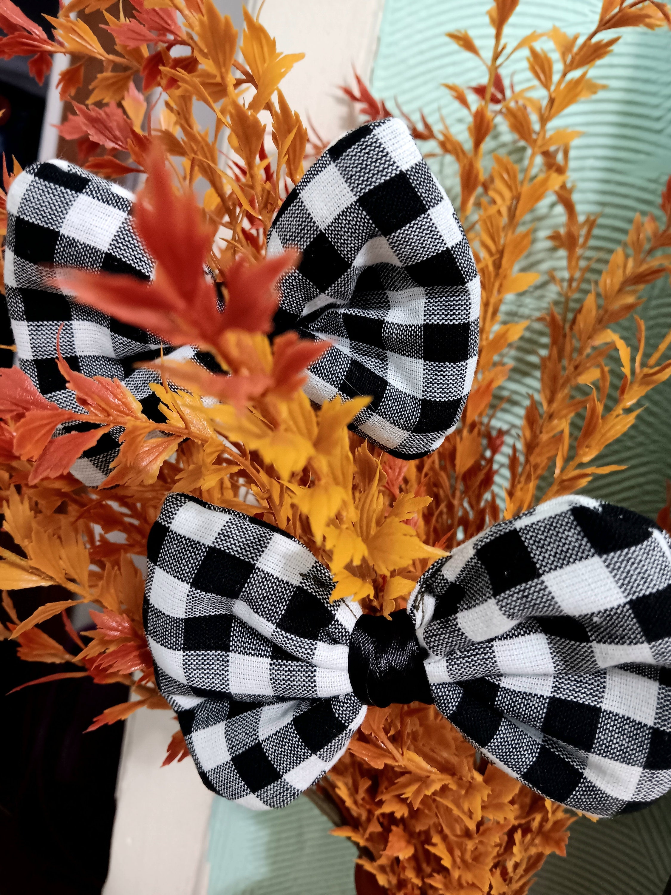 Fluffy Hair Bows (set of Two) - Etsy