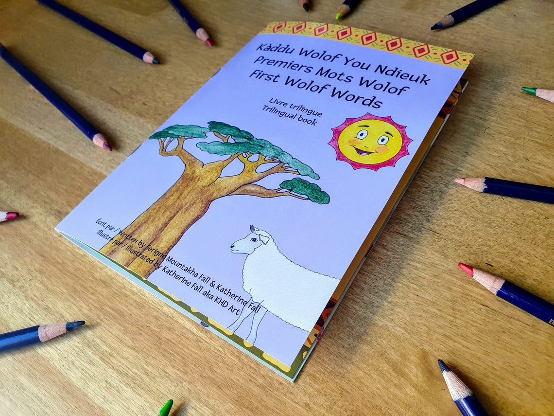 First Wolof Words - Trilingual Children's Picture Book - English ...