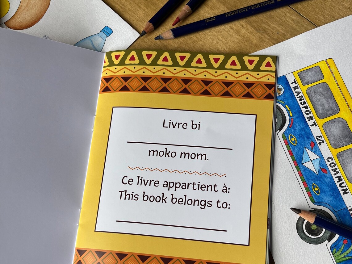 First Wolof Words - Trilingual Children's Picture Book - English ...