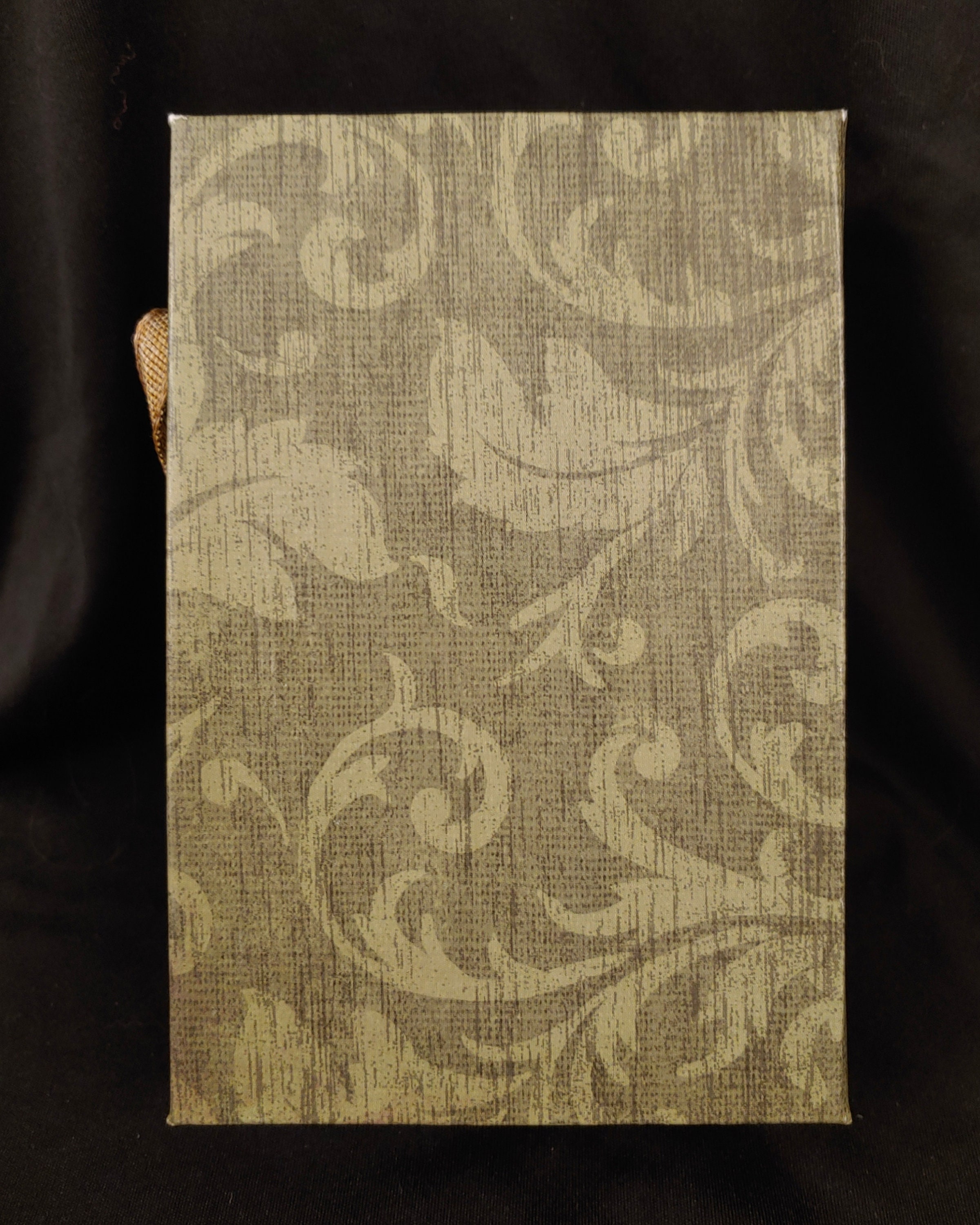 Distressed Green Flourish Book Box - Etsy