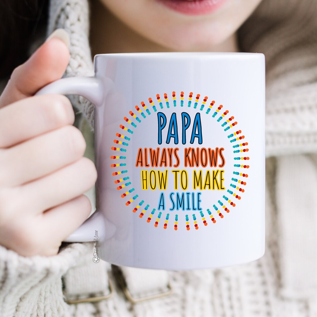 Papa Mug, Papa Gift, Funny Papa Mug, Papa Coffee Mug, Papa Grandkids ...