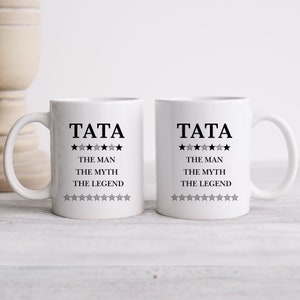 Tata Mug, Gift for Tata, Tata Coffee Mug, Funny Tata Mug, Tata Cup ...